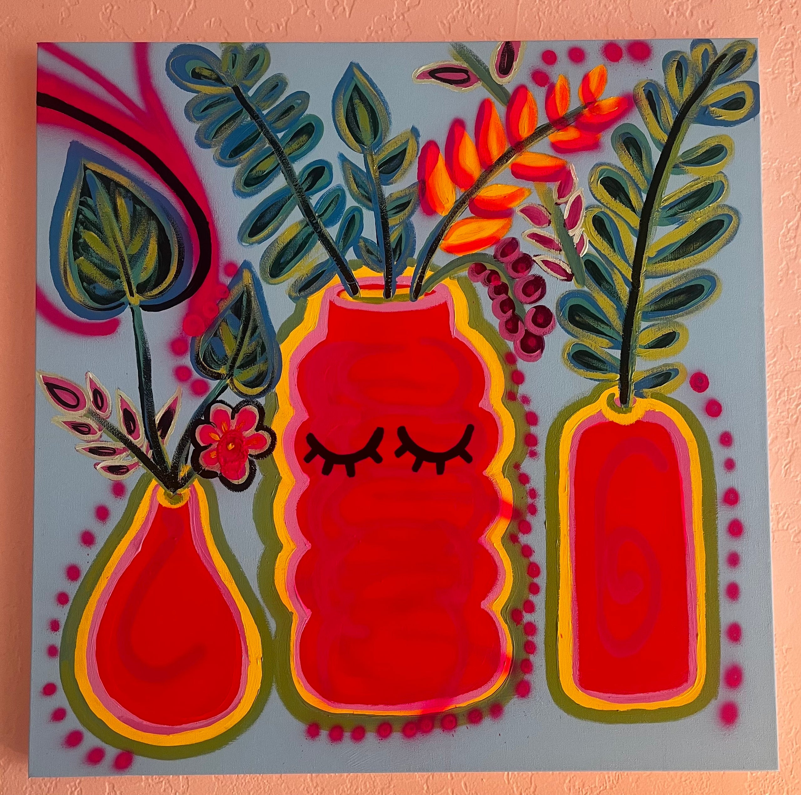 Vase No 208 Sarah Glass Ceramics